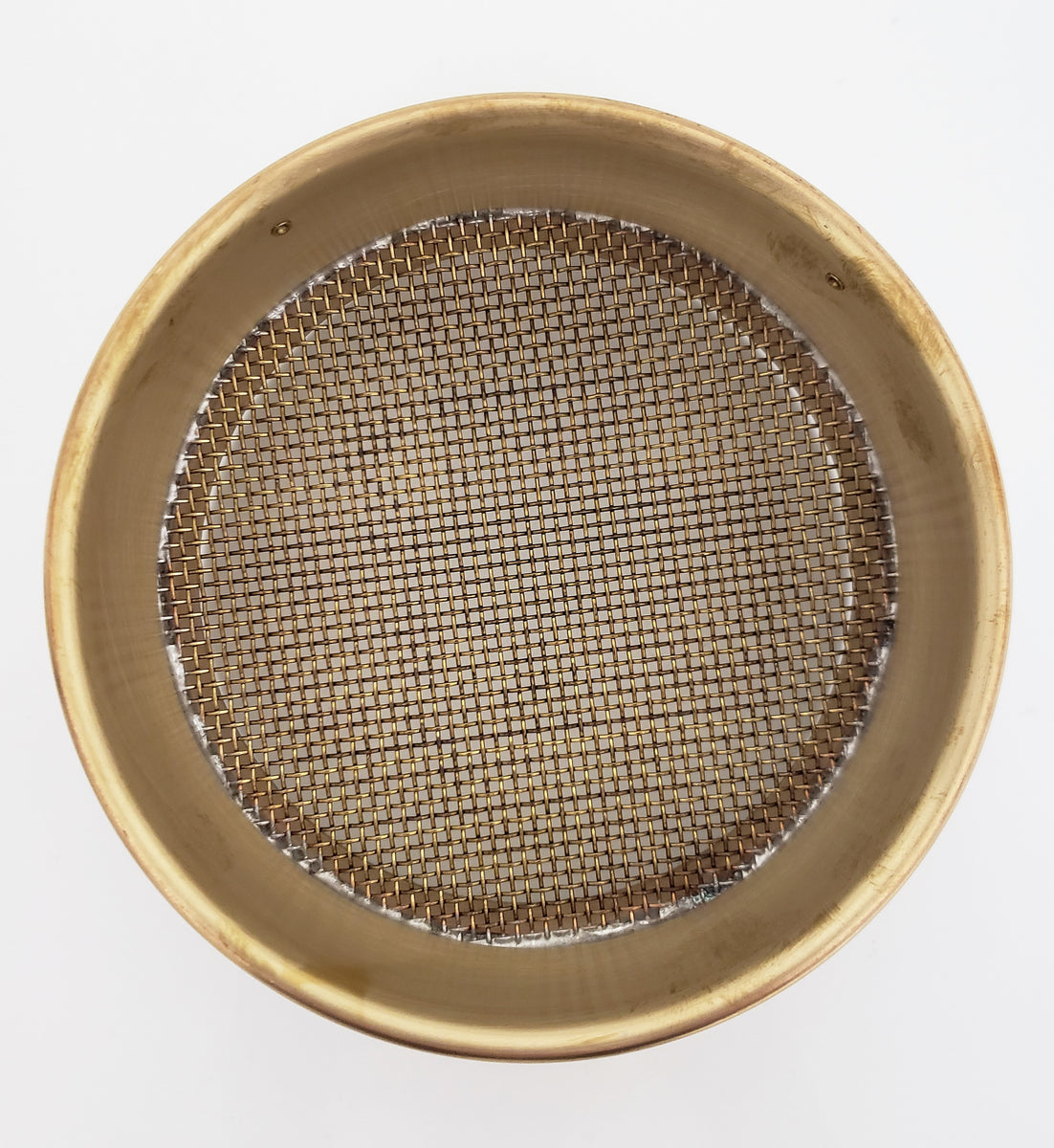 5" Brass Sieve, No. 12 Brass Mesh – US Geo Supply